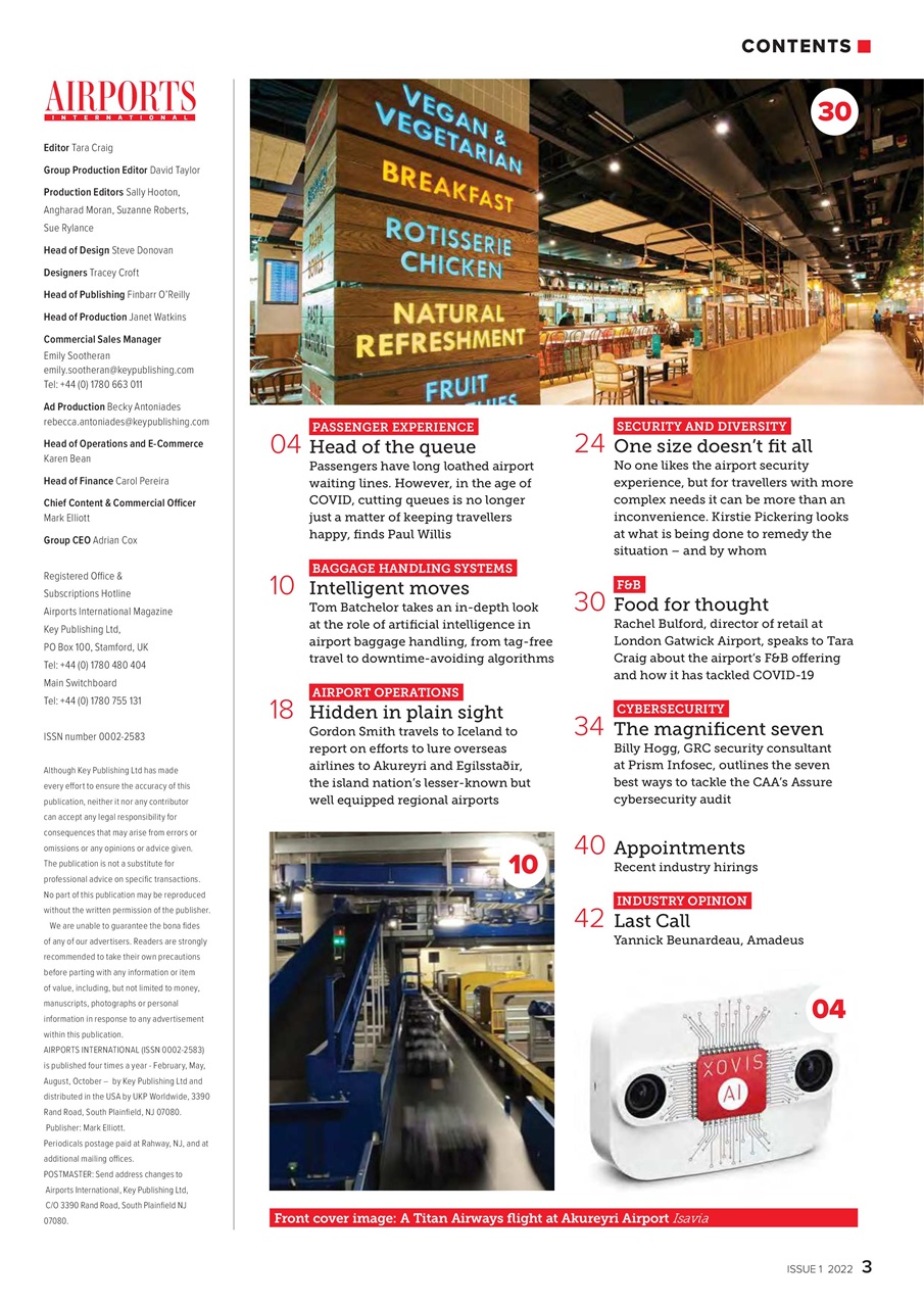 Airports International Magazine - Issue 1 2022 Back Issue
