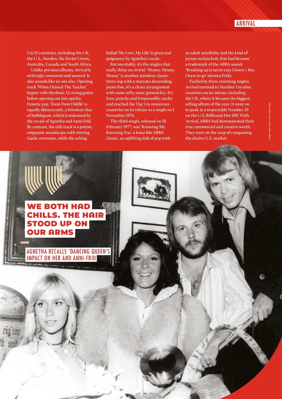 Music Magazine - The Story of Abba First Edition Back Issue
