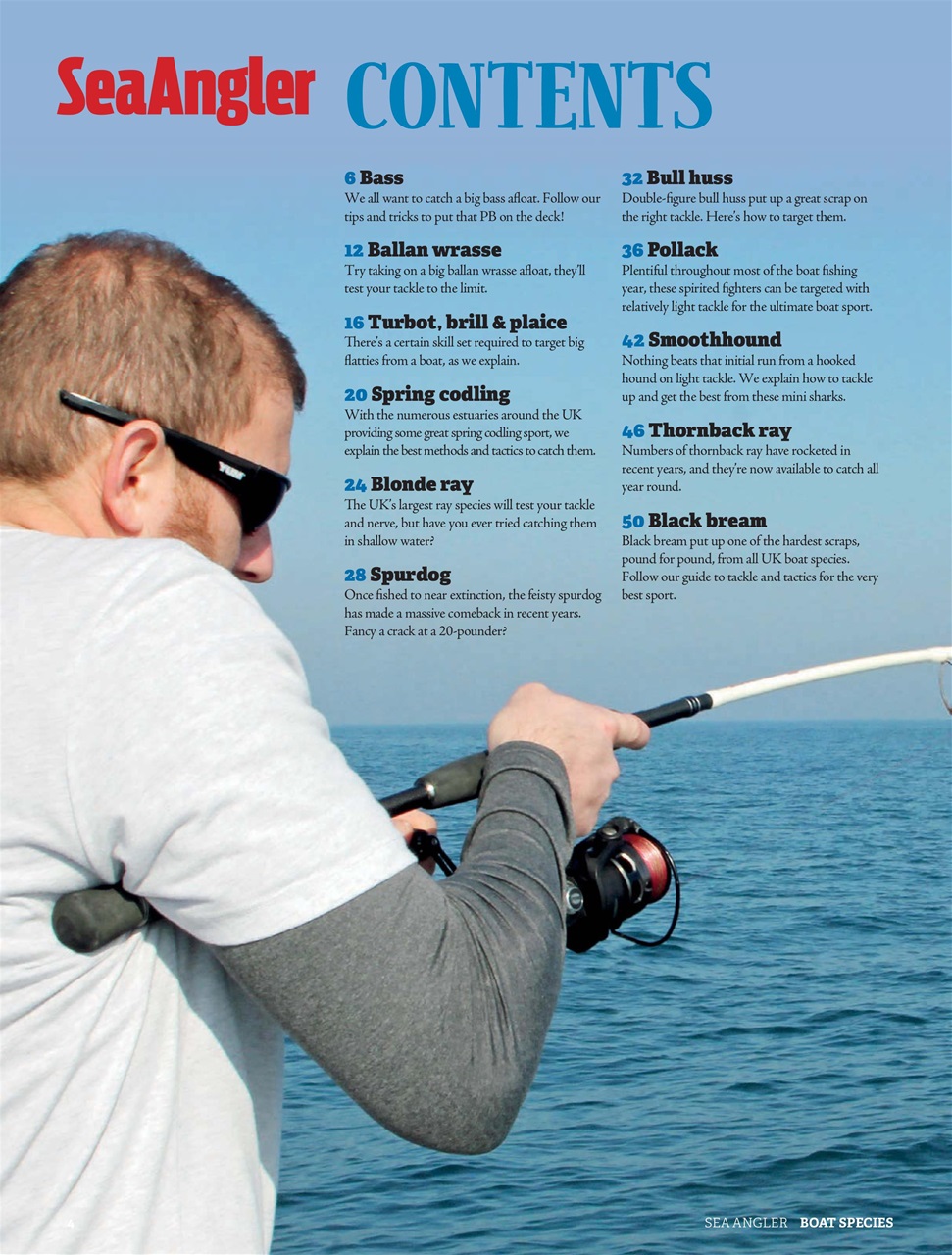 Sea Angler Guides Magazine - #5 Boat Species Back Issue