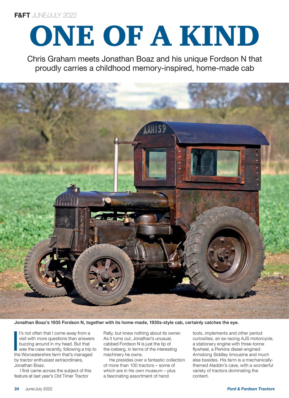 Ford & Fordson Magazine - Jun/Jul 2022 Back Issue