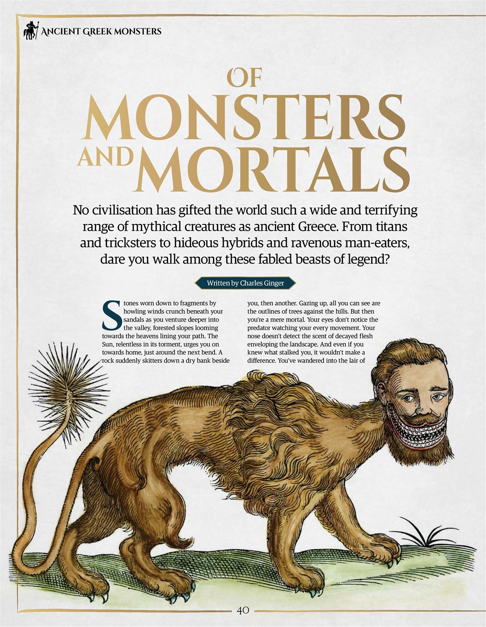 About History Bookazine - All About History Monsters & Mythical Beasts ...