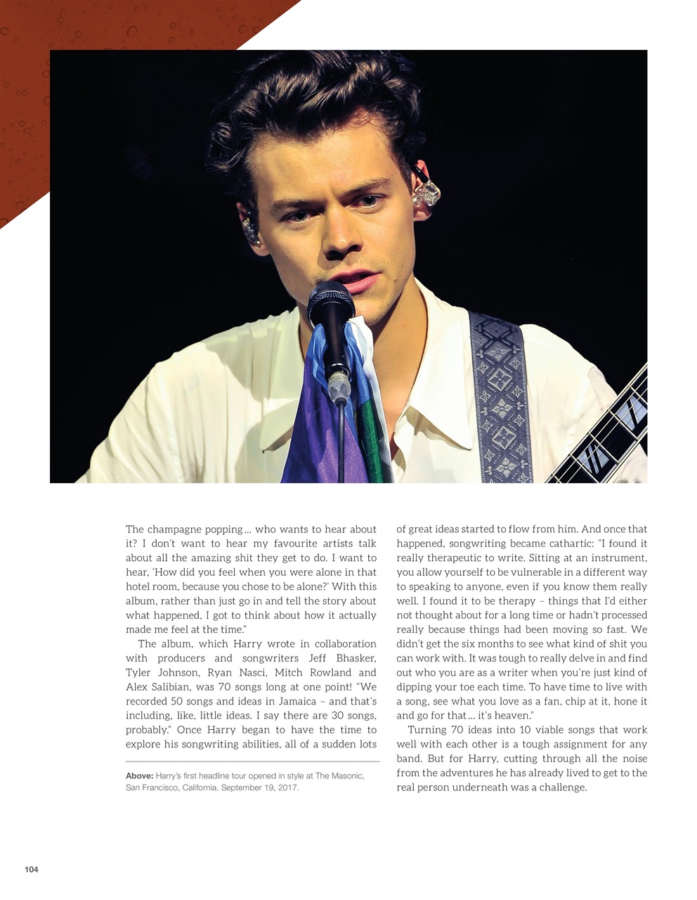 Music Magazine - Harry Styles Fanbook Fifth Edition Back Issue
