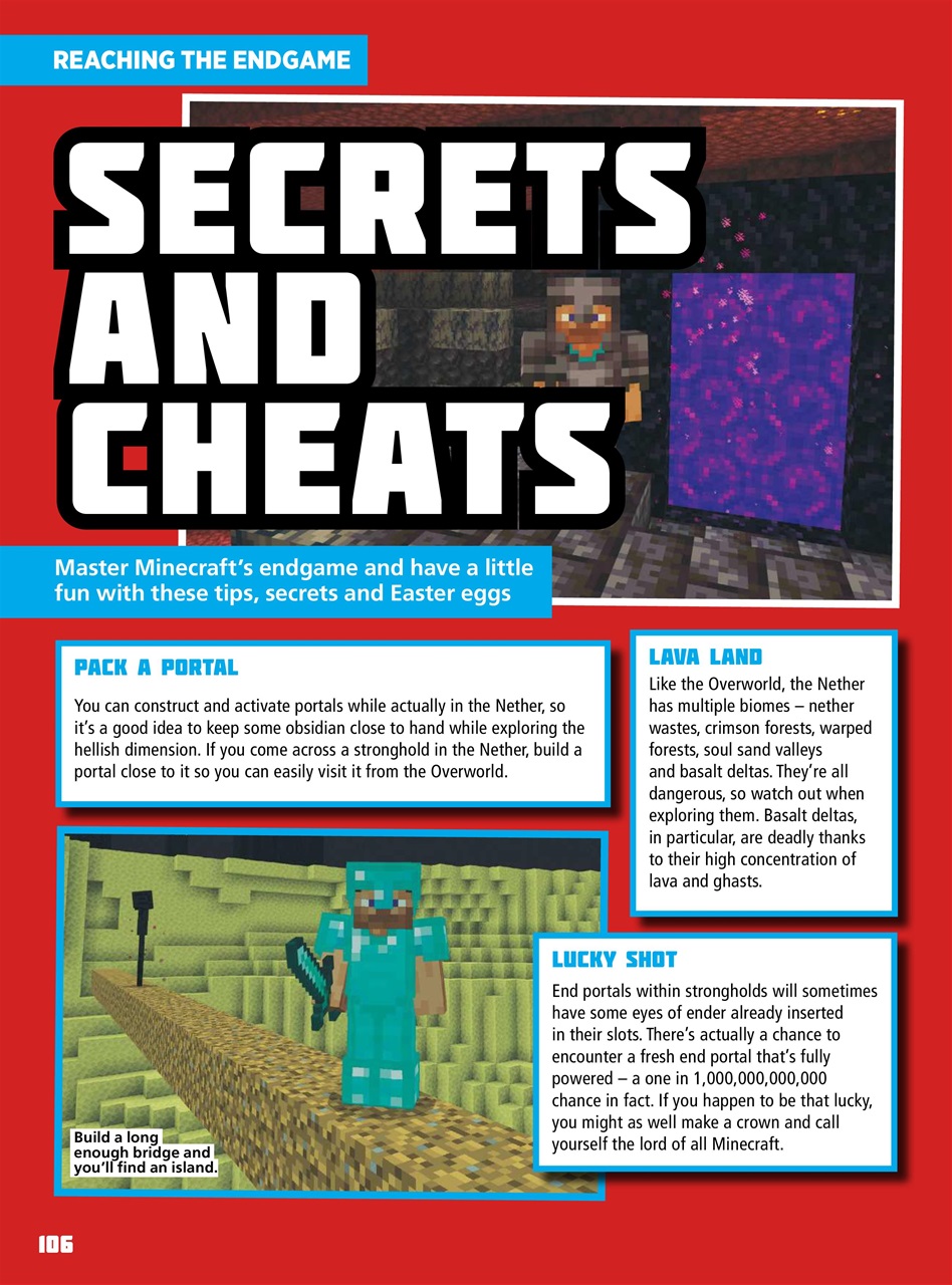 Gaming Bookazine - Minecraft Secrets & Cheats Volume 2 Back Issue