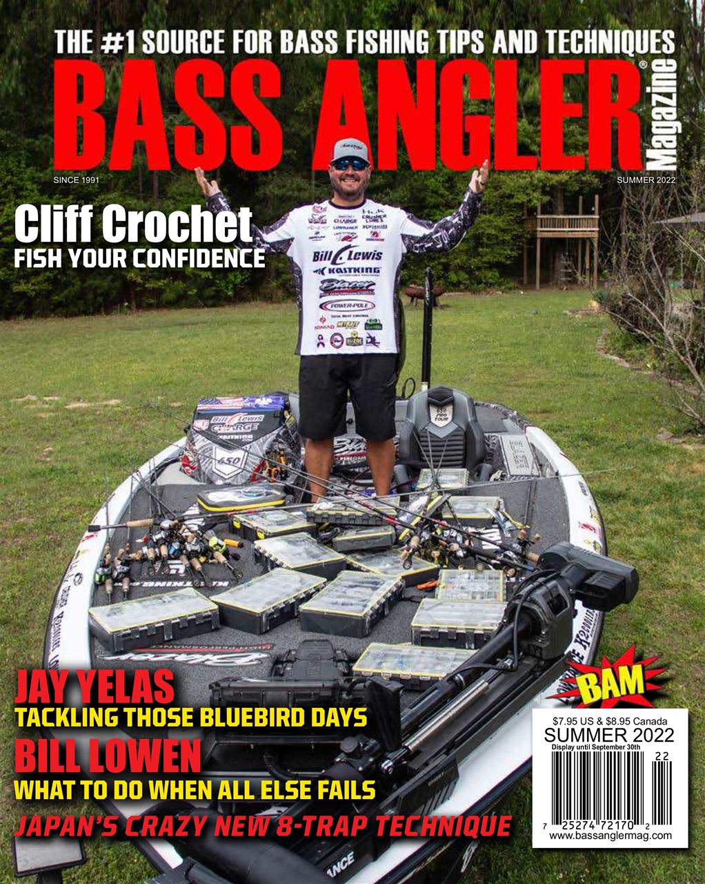 BASS ANGLER MAGAZINE - Summer 2022 Back Issue
