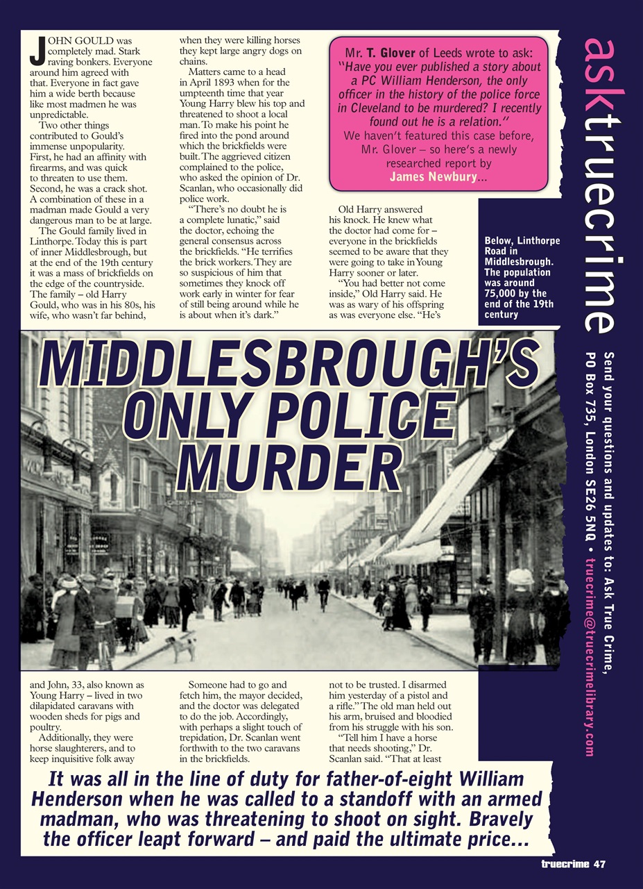 True Crime Magazine - True Crime June 2022 Back Issue