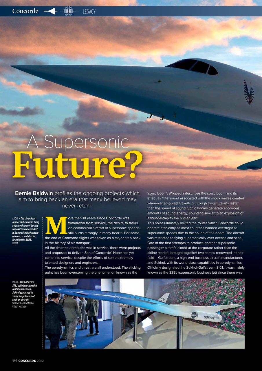 Aviation News Magazine - Concorde - Supersonic Legend Special Issue