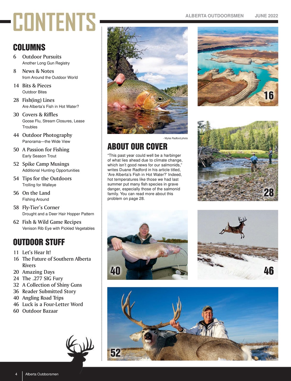 Alberta Outdoors Magazine - Volume 24 issue 2 Back Issue