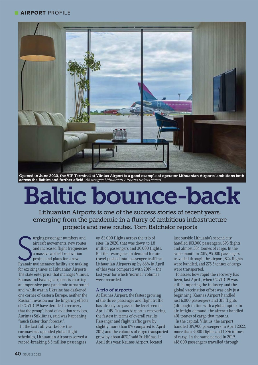 Airports International Magazine - Issue 2 2022 Back Issue