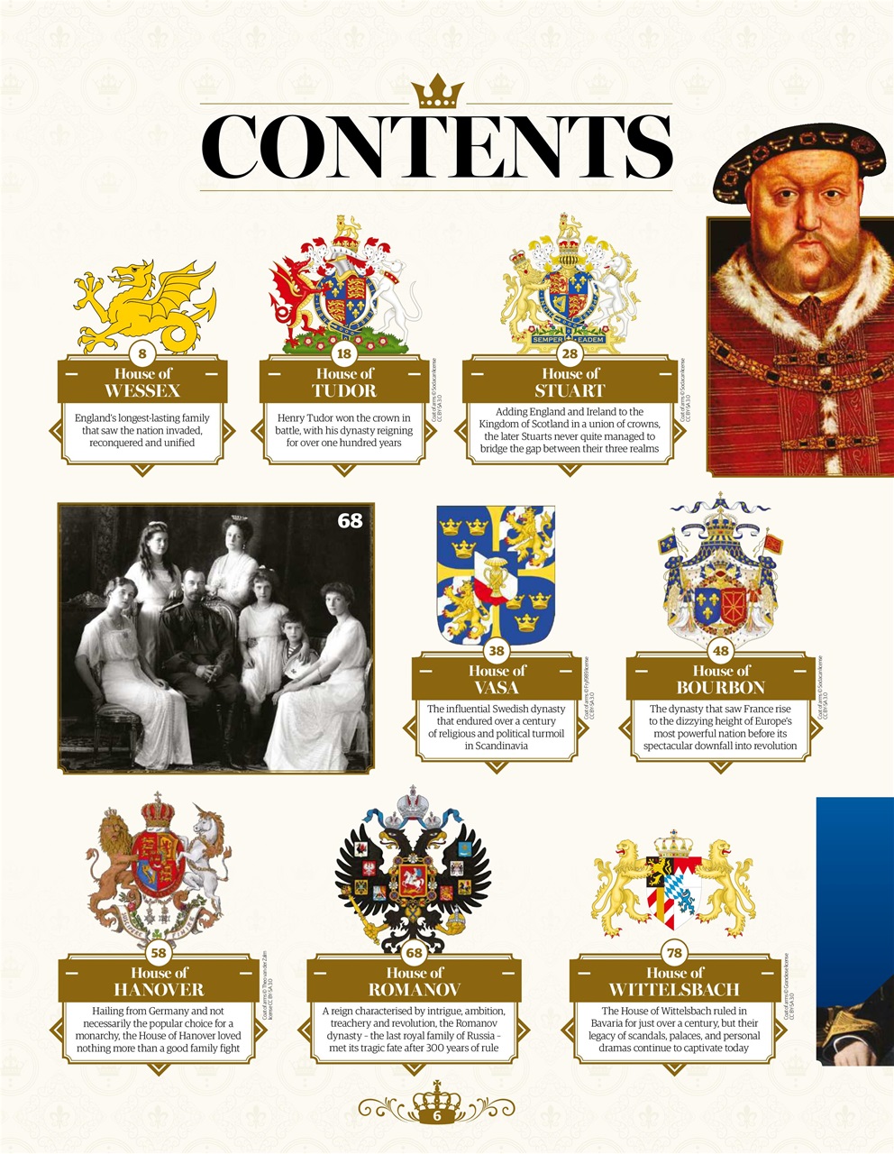 The History Anthology Magazine - All About History Royal Dynasties 3rd ...