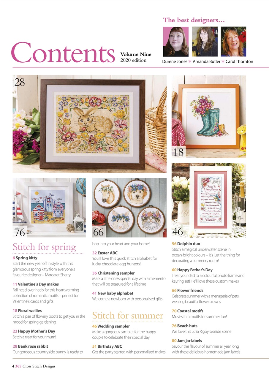 The World of Cross Stitching Magazine - 365 Cross Stitch Designs 2020 ...