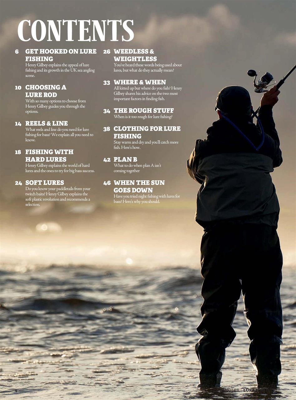 Sea Angler Guides Magazine - #6 Lure Fishing Back Issue