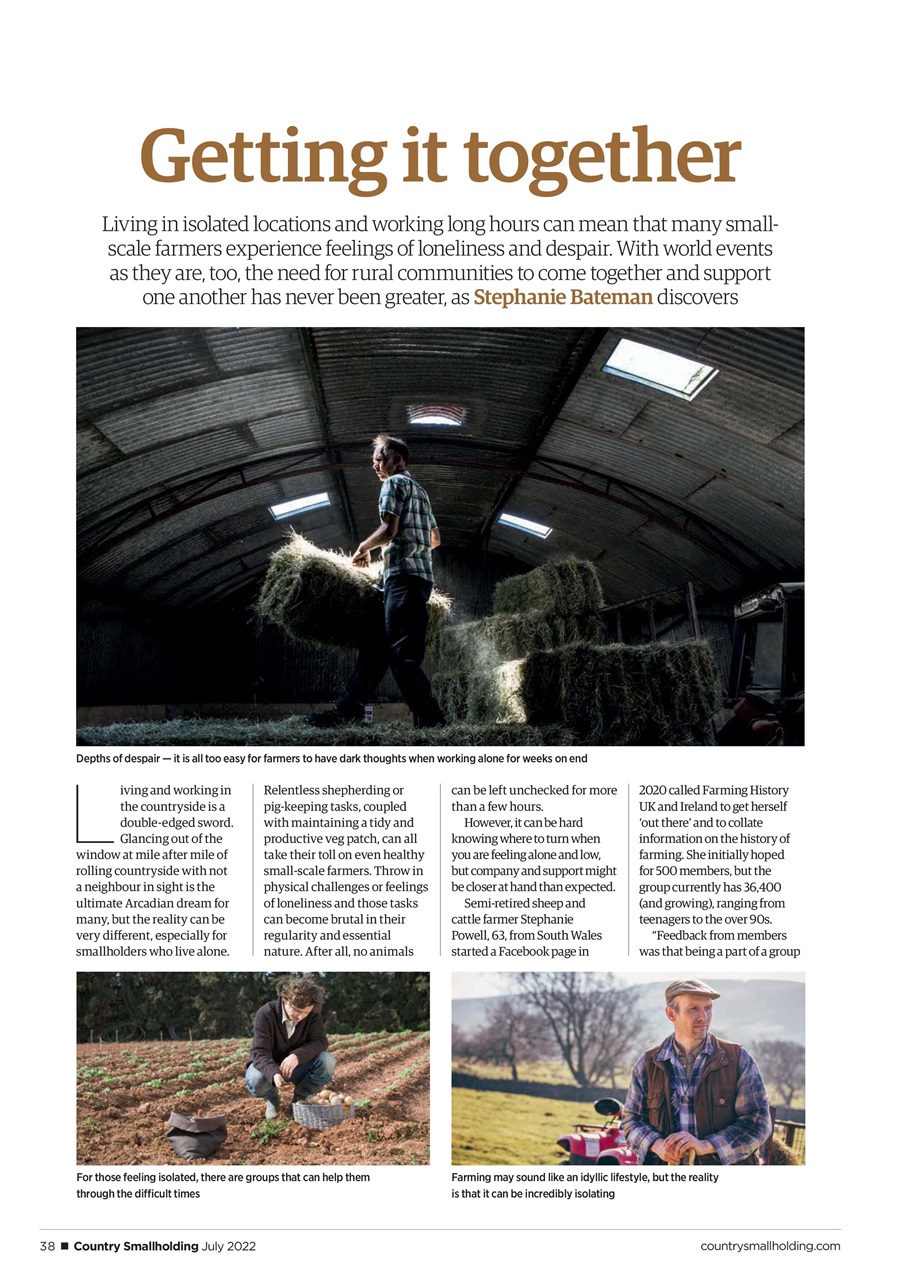 The Country Smallholder Magazine - Jul-22 Back Issue