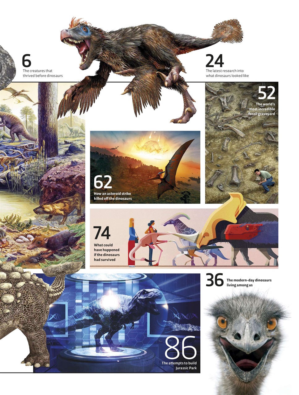BBC Science Focus Magazine - The Ultimate Guide To Dinosaurs Special Issue