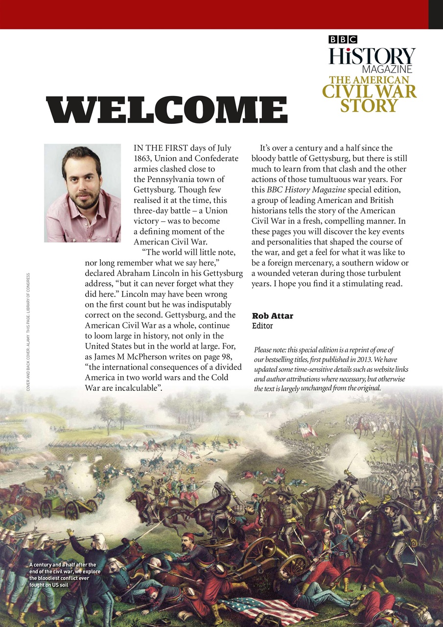 History Extra Magazine - American Civil War Story Special Issue