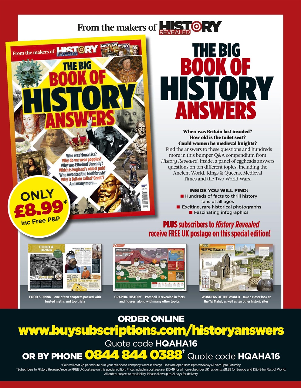 BBC History Revealed Magazine - History's Great Leaders Special Issue