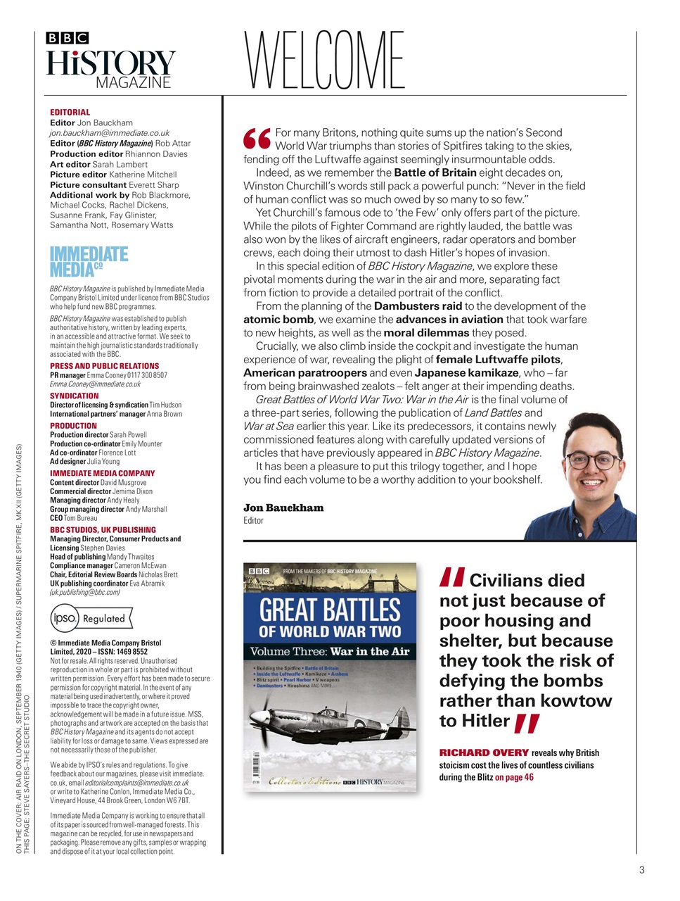 History Extra Magazine - WWII War in the Air Special Issue