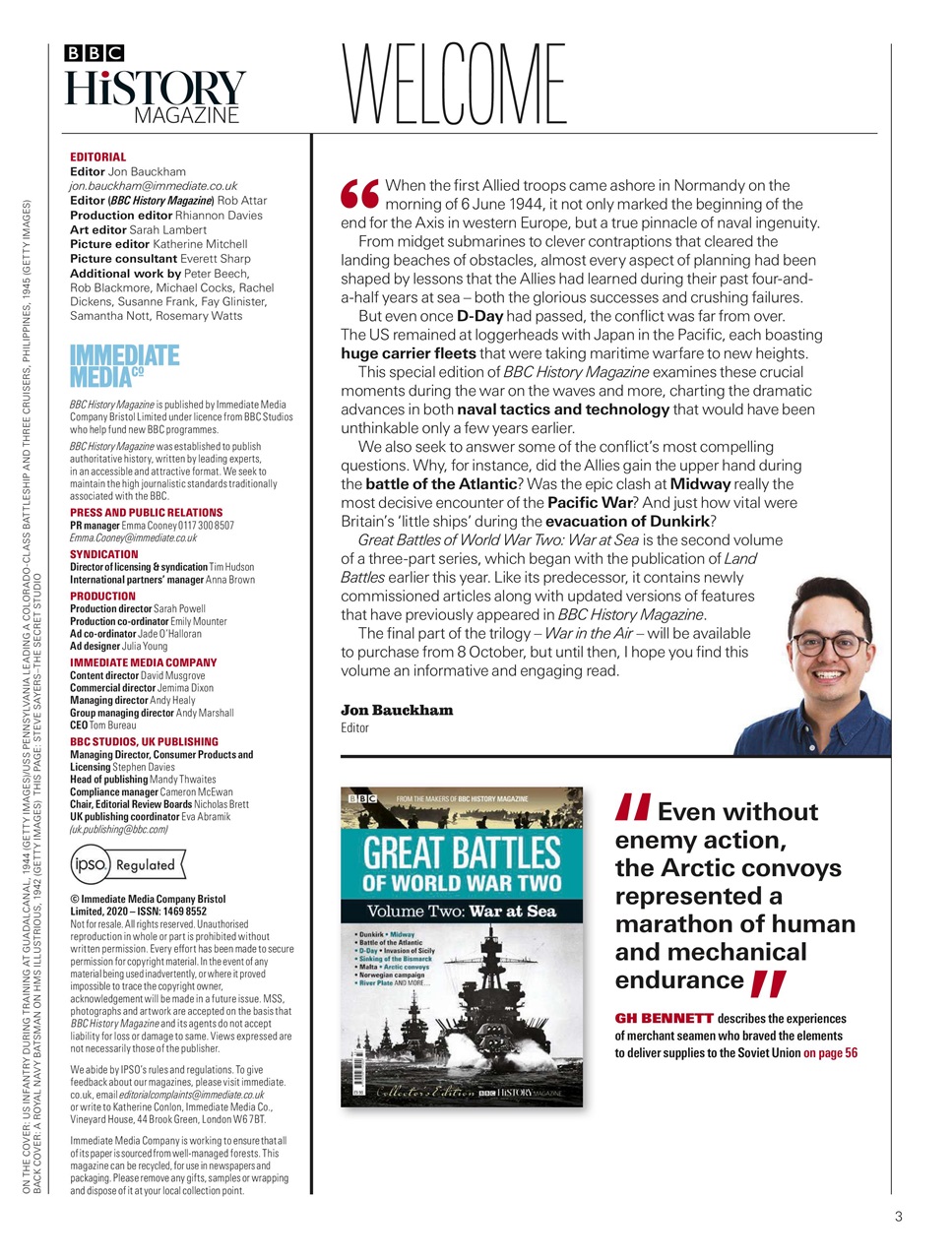 History Extra Magazine - WWII War at Sea Special Issue