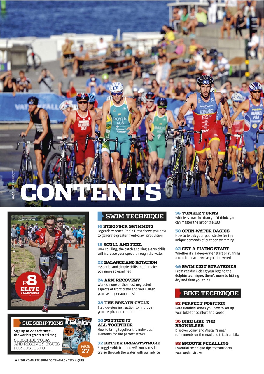 220 Triathlon Magazine - Complete Guide to Triathlon Techniques Special ...