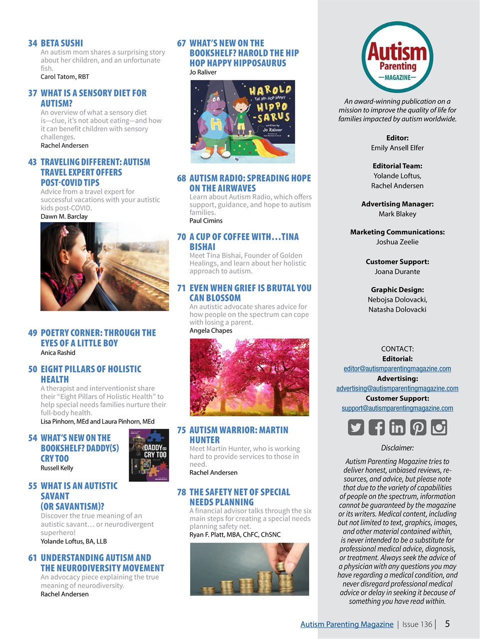 Autism Parenting Magazine - Issue 139 Back Issue