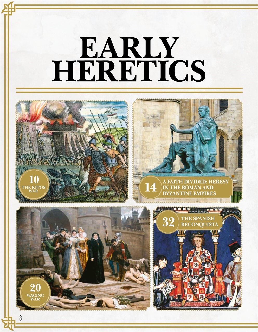 About History Bookazine - All About History Heretics & Holy Wars Back Issue