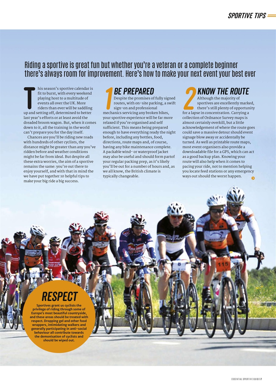 Cycling Plus Magazine - Essential Sportive Guide Special Issue