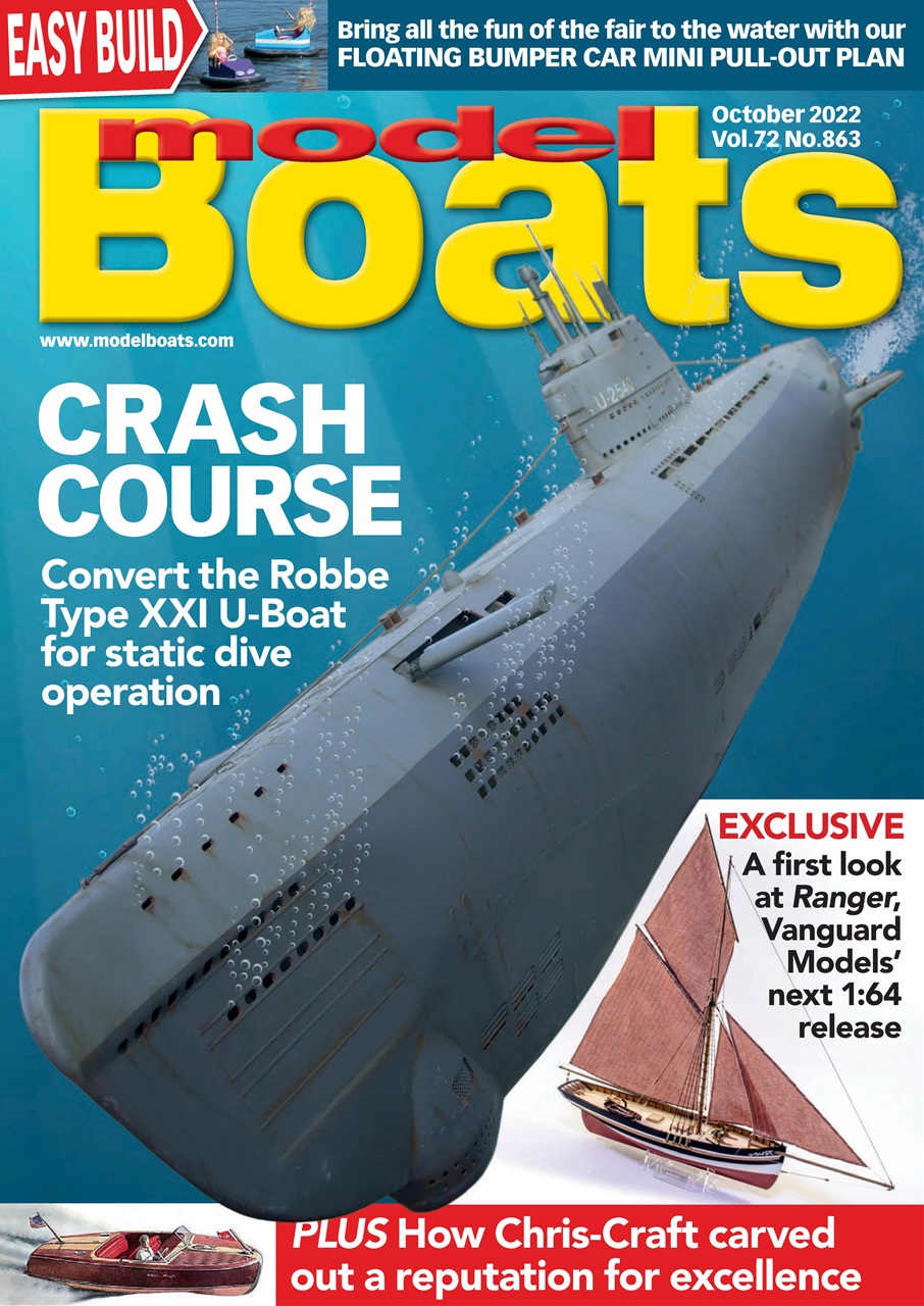 Model Boats Magazine - October 2022 Back Issue