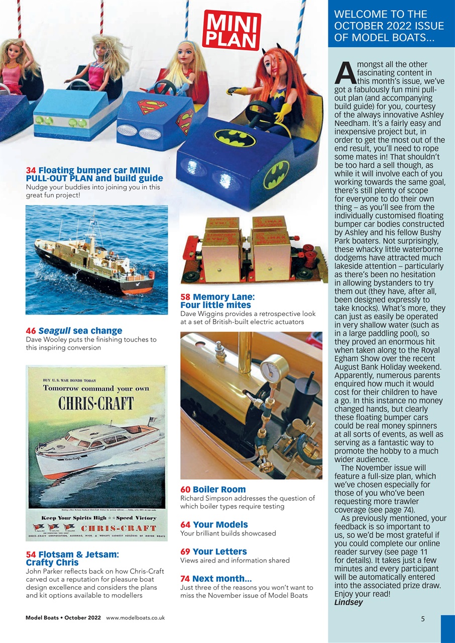 Model Boats Magazine - October 2022 Back Issue