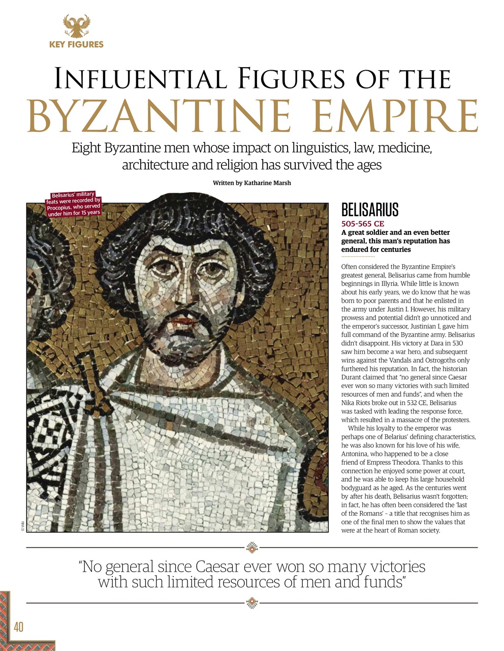 The History Anthology Magazine - All About History Book of Byzantine ...