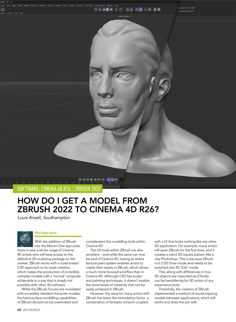 3D World Magazine - October 2022 Back Issue