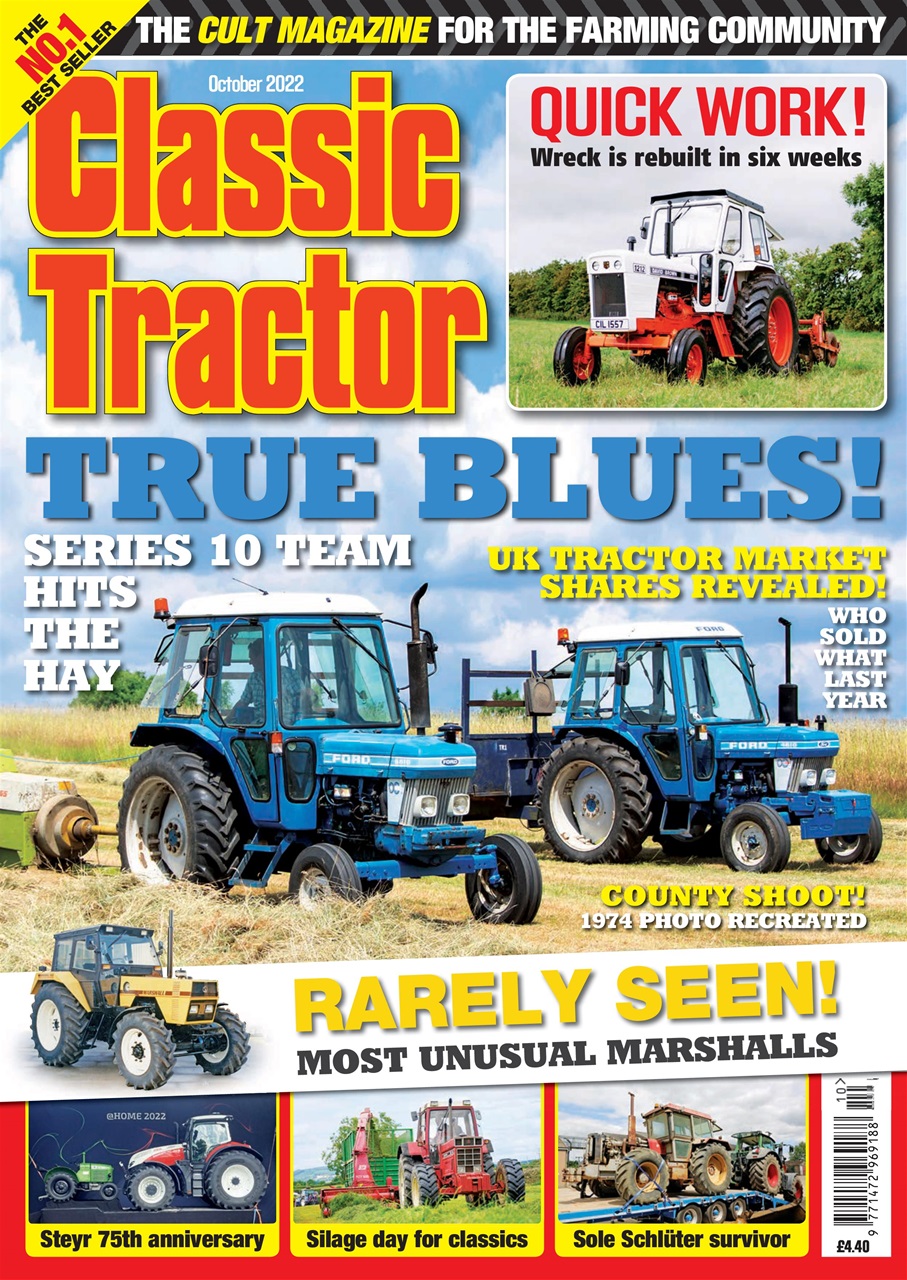 Classic Tractor Magazine - October 2022 Back Issue