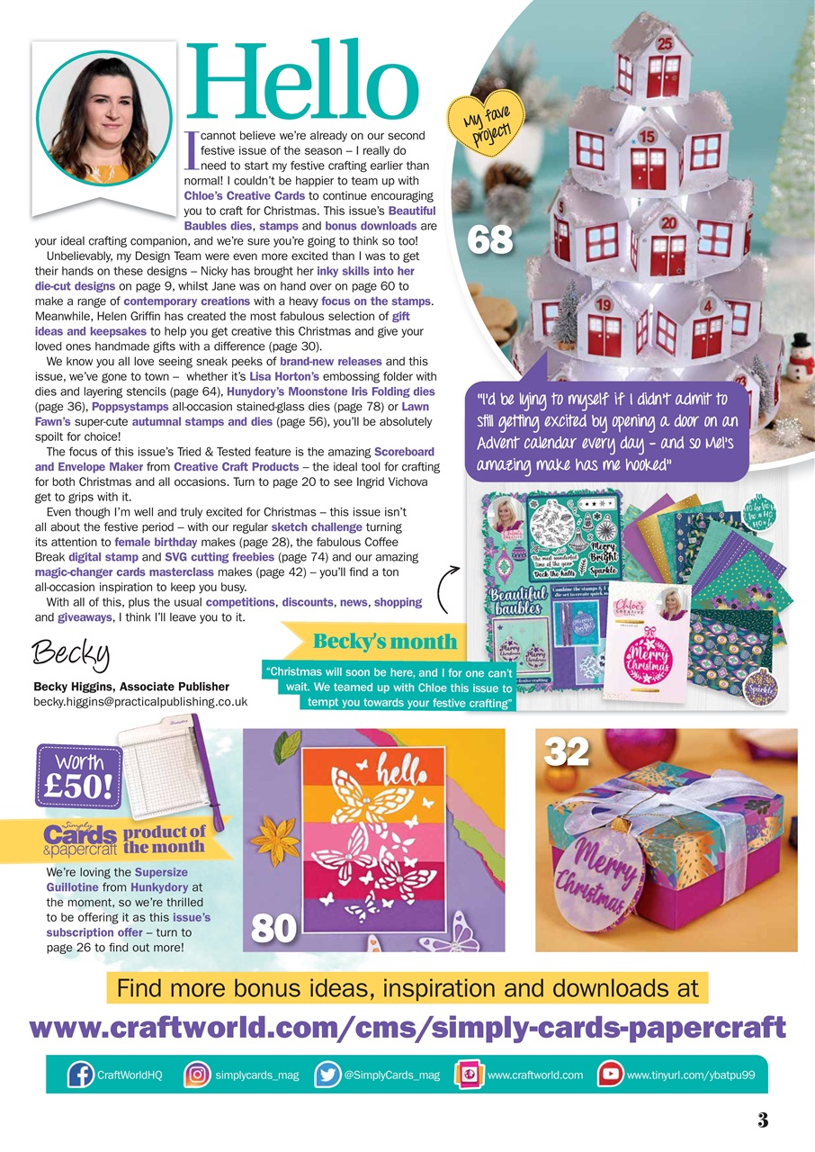Simply Cards & Papercraft Magazine - Issue 234 Back Issue
