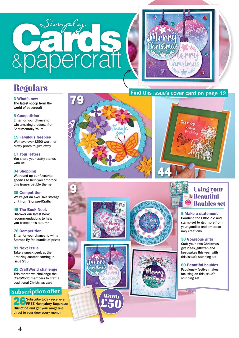 Simply Cards & Papercraft Magazine - Issue 234 Back Issue