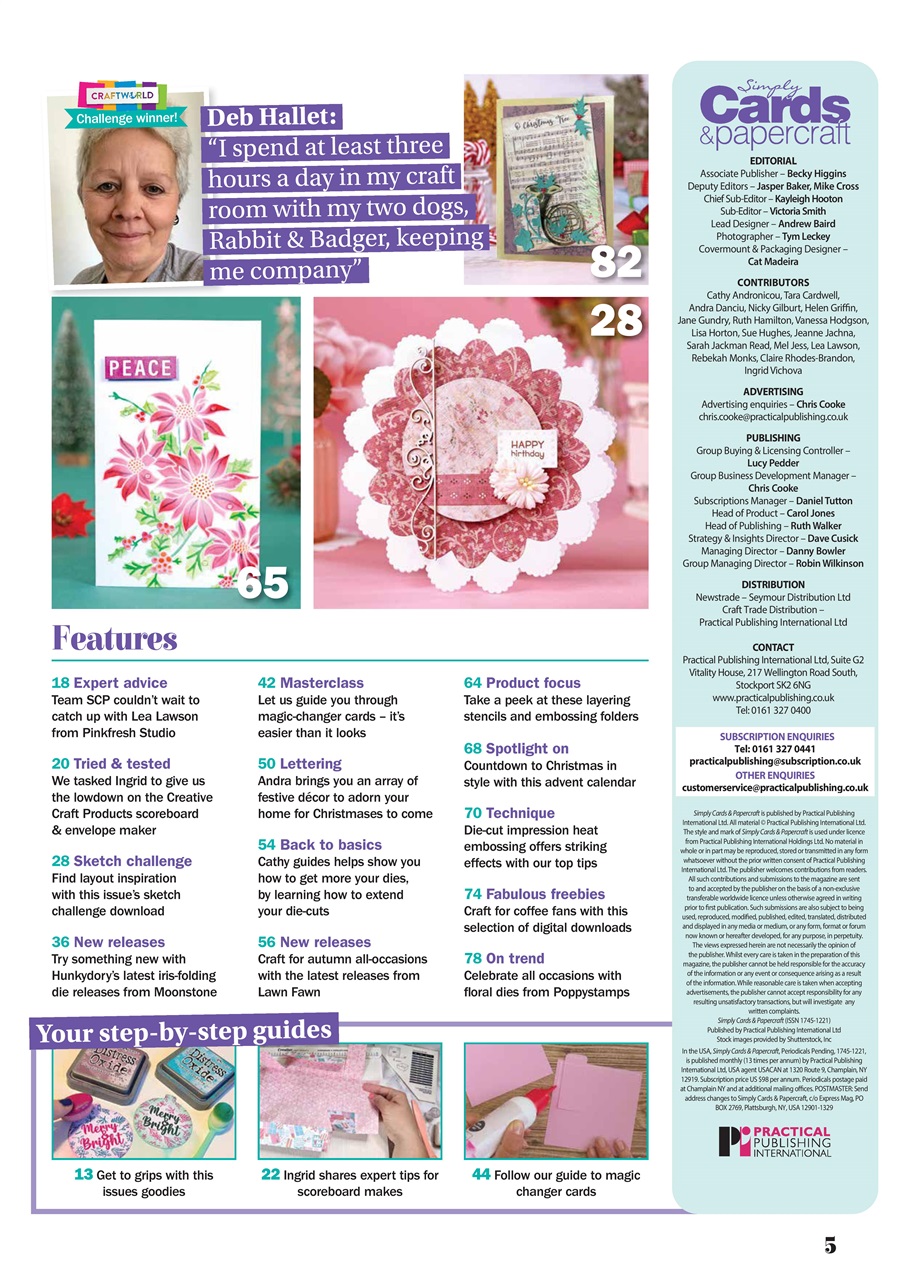 Simply Cards & Papercraft Magazine - Issue 234 Back Issue