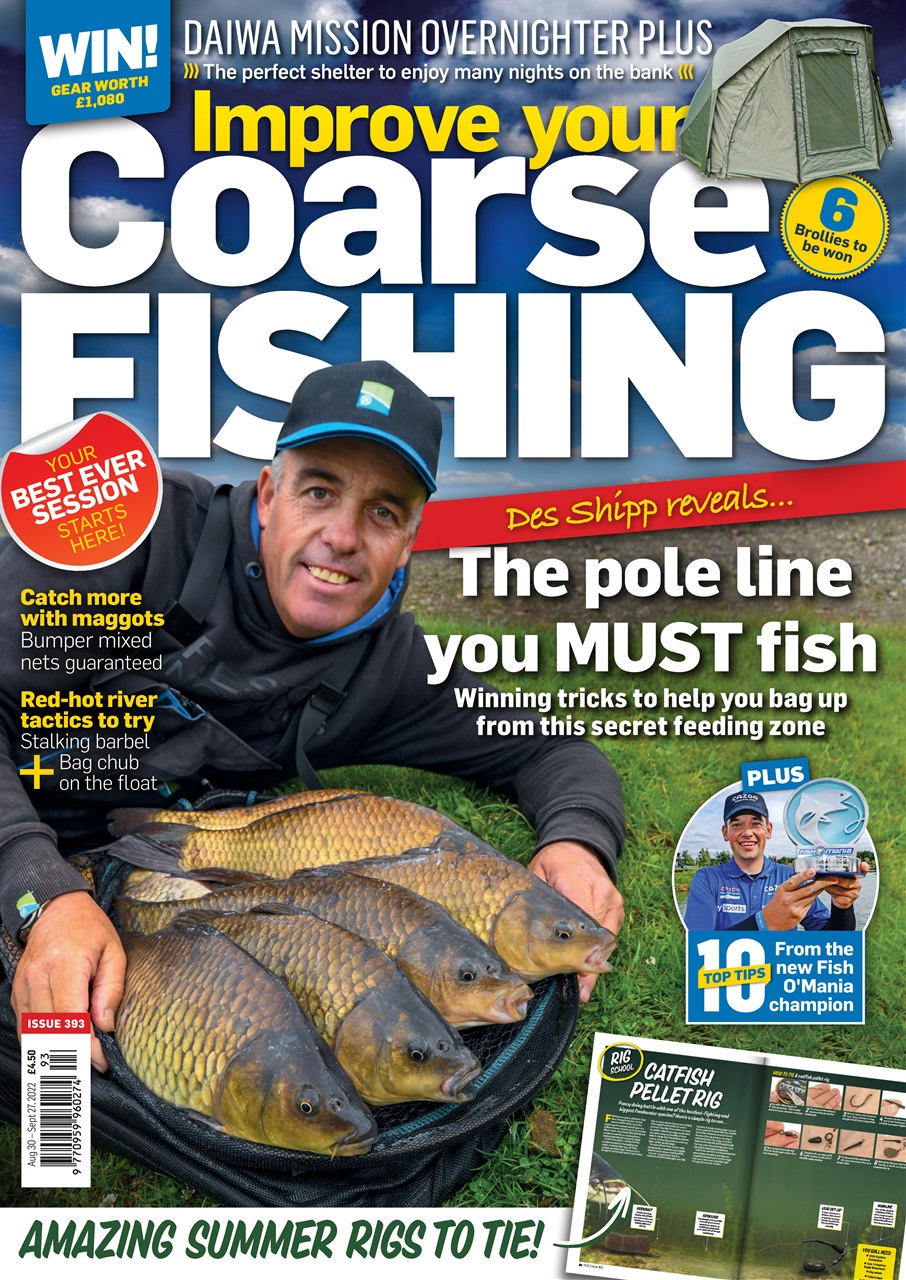 Improve Your Coarse Fishing Magazine - FREE Sample Issue Special Issue