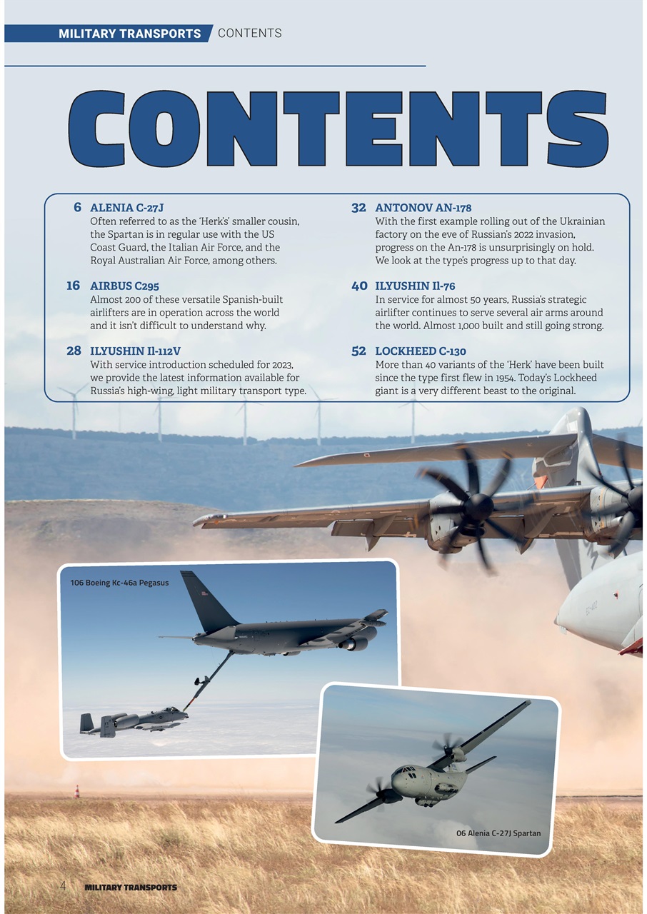 Combat Aircraft Journal Magazine - Military Transports Special Issue
