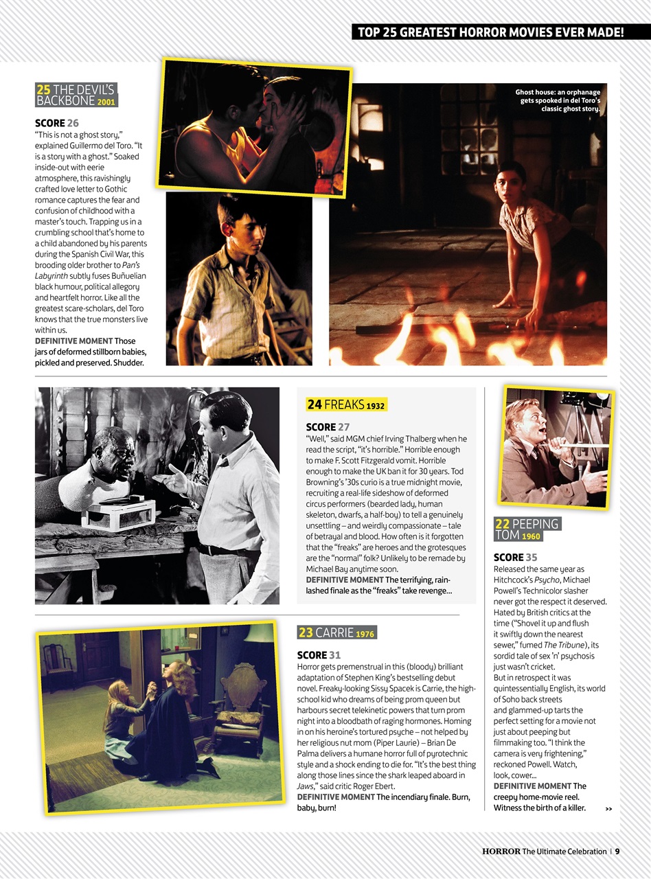 Film Bookazine - The Ultimate Guide to Horror Sixth Edition Back Issue