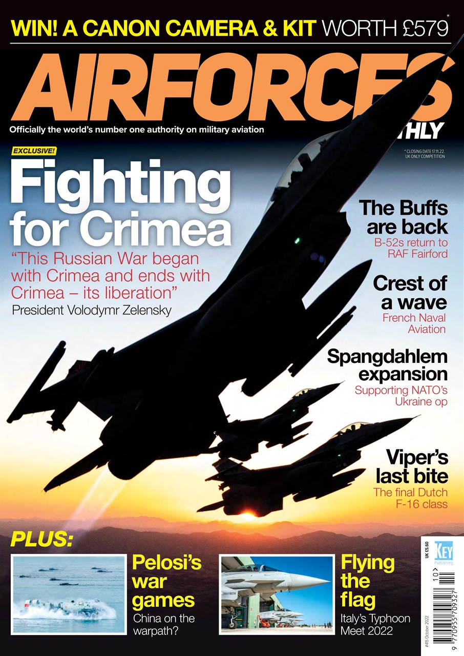 AirForces Monthly Magazine - October 2022 Back Issue