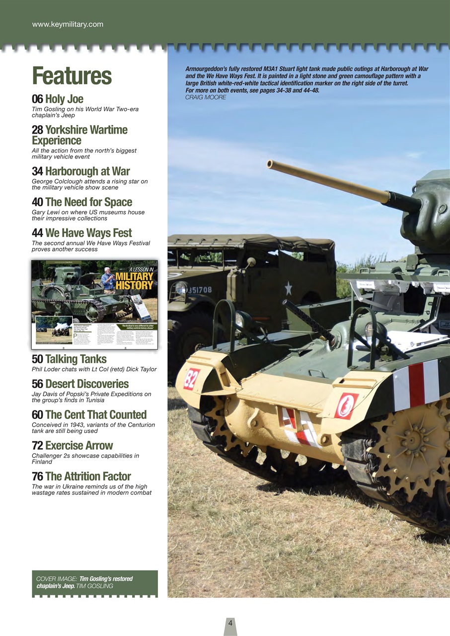 Classic Military Vehicle Magazine - October 2022 Back Issue