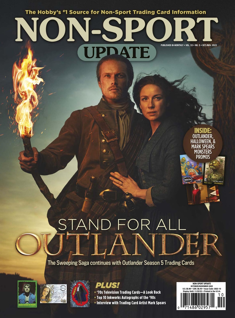 Non-Sport Update Magazine - OctNov 22 Back Issue