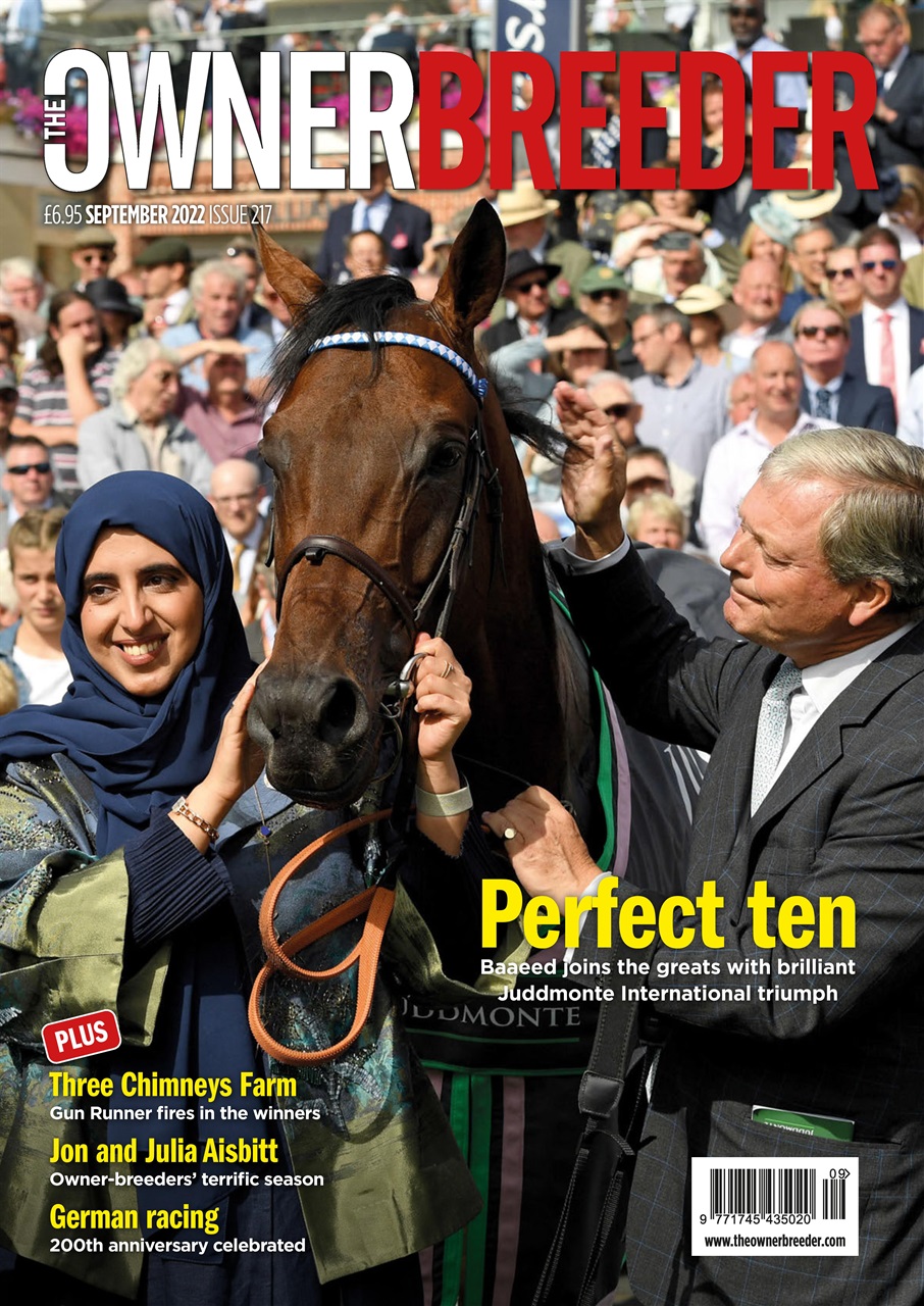 The Owner Breeder Magazine - September 2022 Back Issue