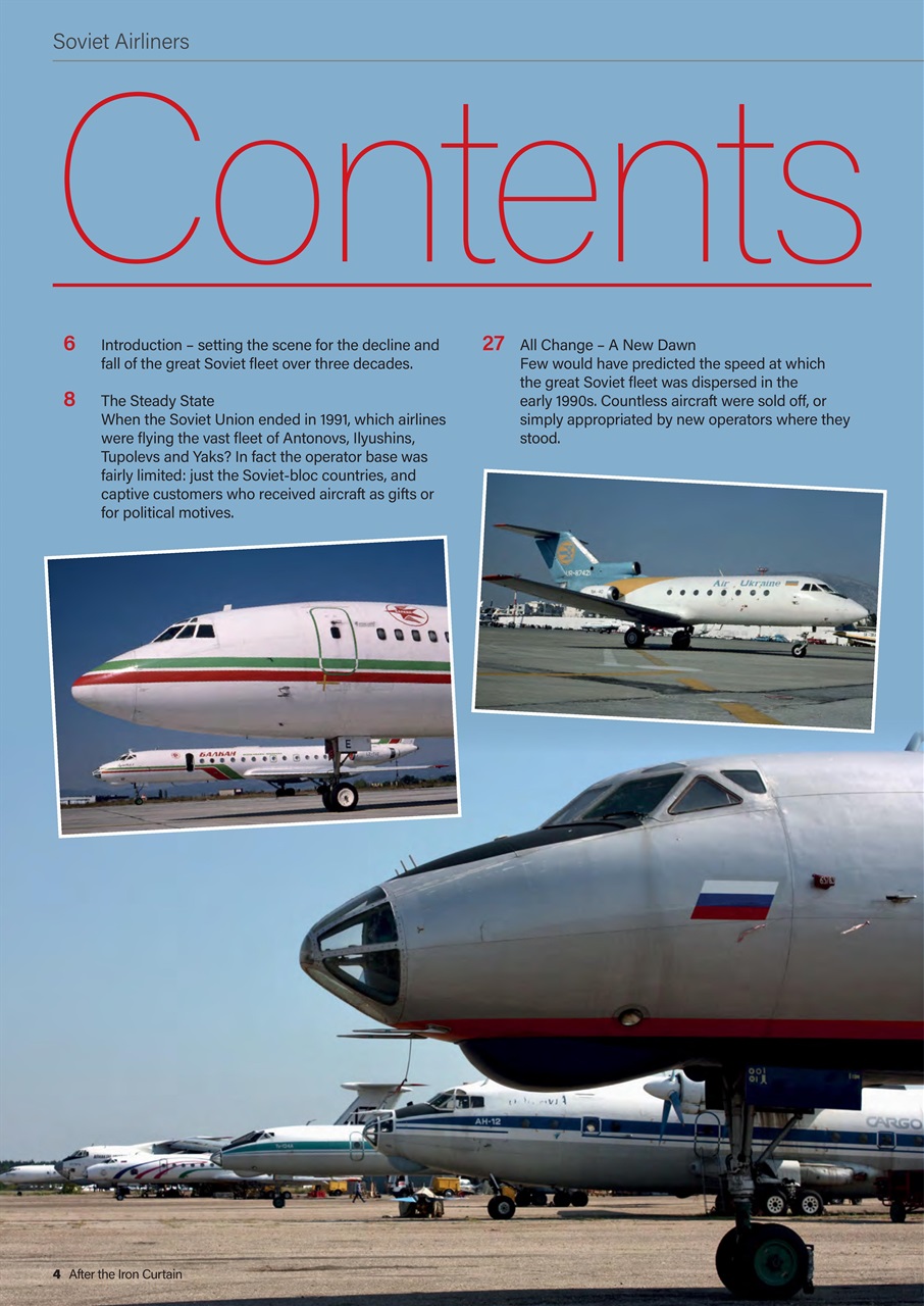 Aviation News Magazine - Soviet Airliners Special Issue
