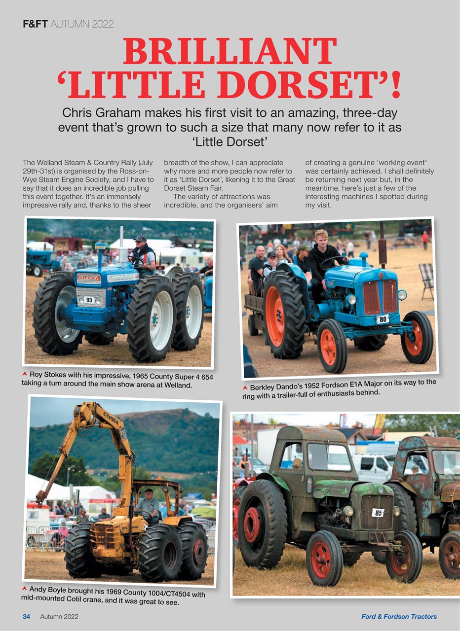 Ford & Fordson Magazine - Autumn 22 #112 Back Issue