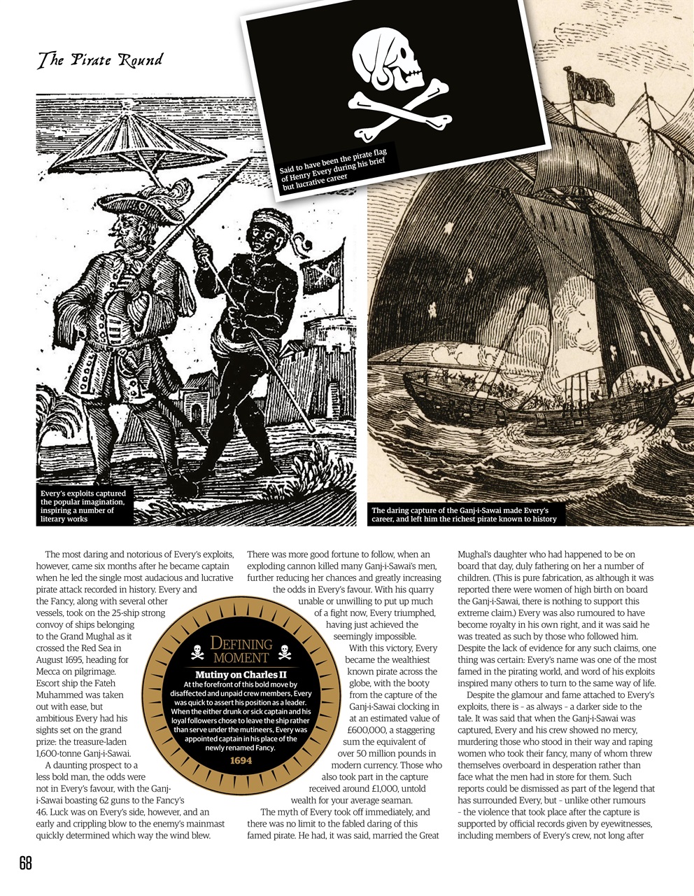 About History Bookazine - All About History Book Of Pirates Ninth ...