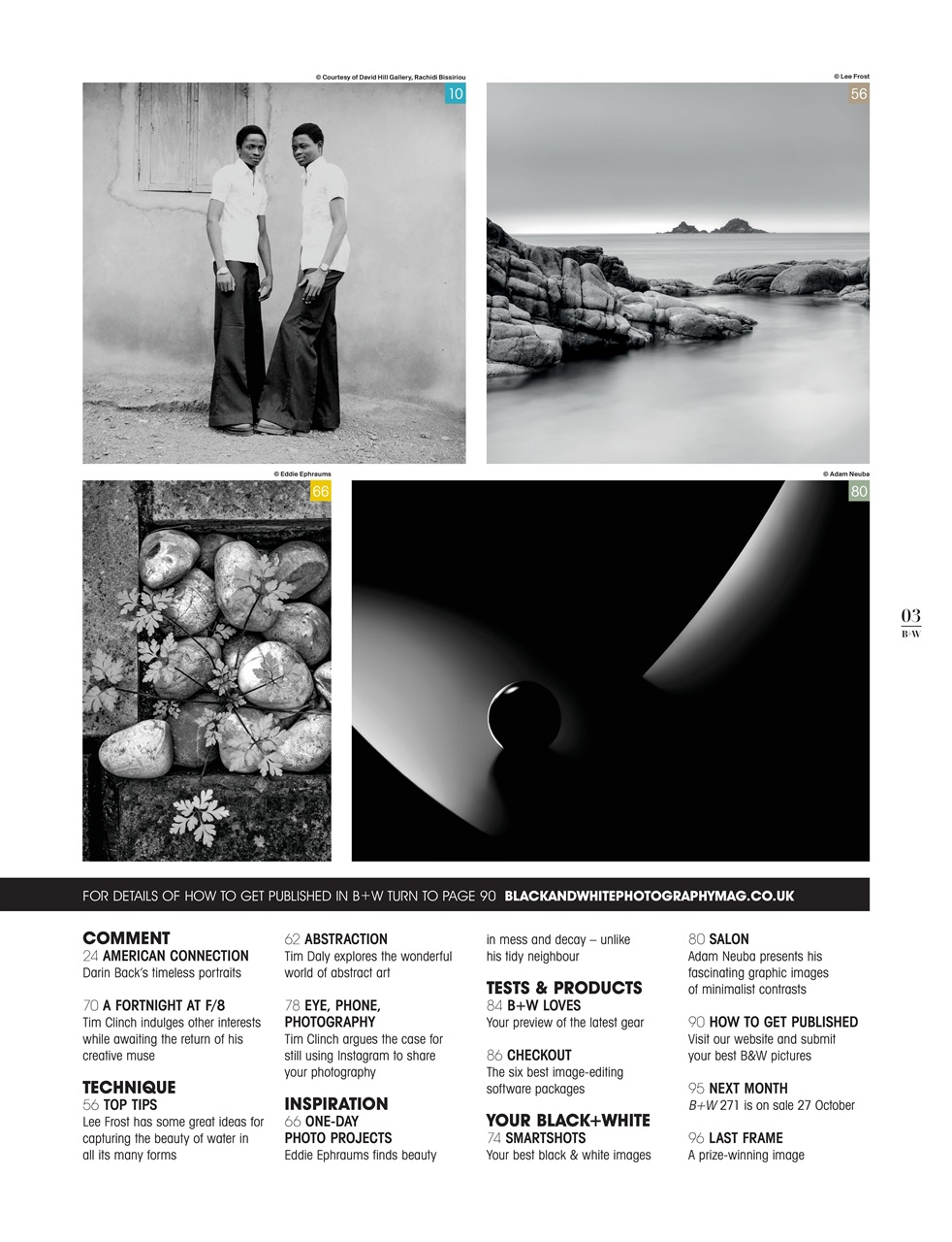 Black+White Photography Magazine - Issue 270 Back Issue