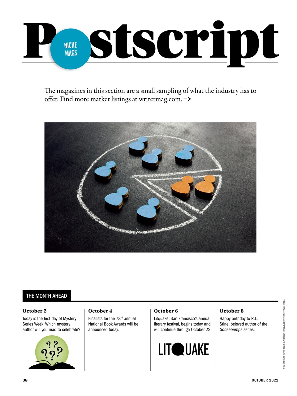 The Writer Magazine - October 2022 Back Issue