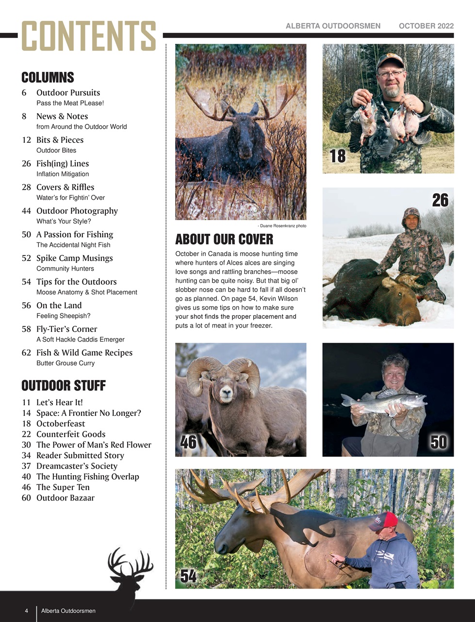 Alberta Outdoors Magazine - Volume 24 Issue 6 Back Issue