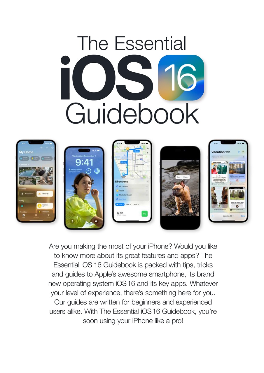 Essential Apple User Magazine - iOS 16 Guidebook Special Issue
