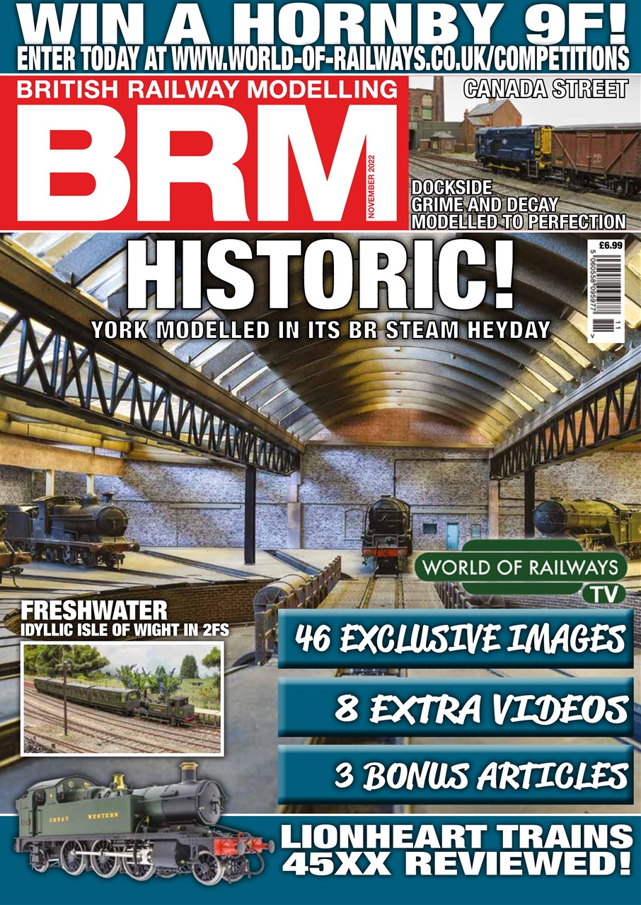 British Railway Modelling (BRM) Magazine - Nov 2022 Back Issue