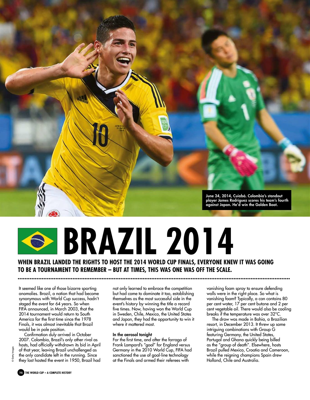 Sport Bookazine - History of the World Cup First Edition Back Issue
