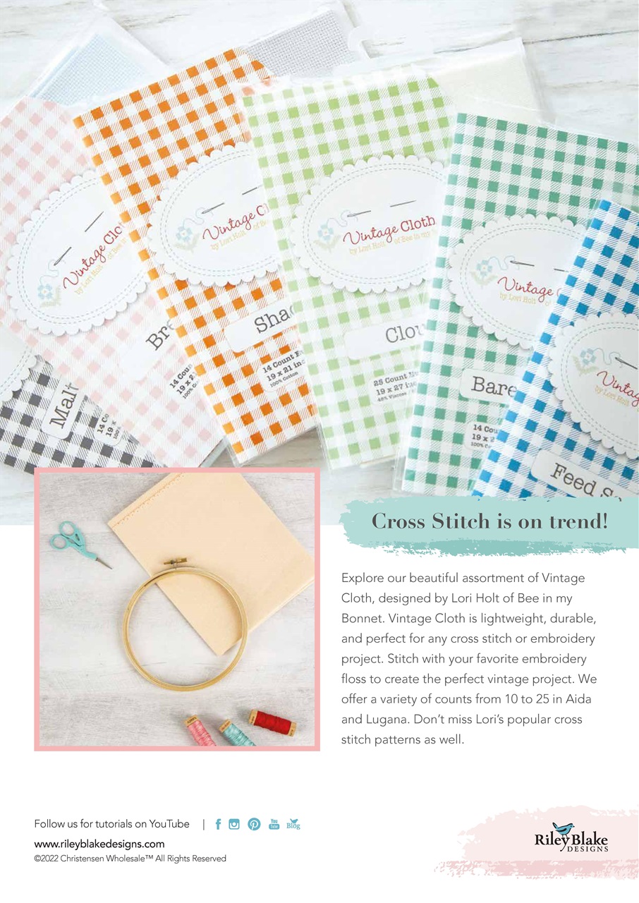 Embroidery Magazine - Nov/Dec 2022 Back Issue